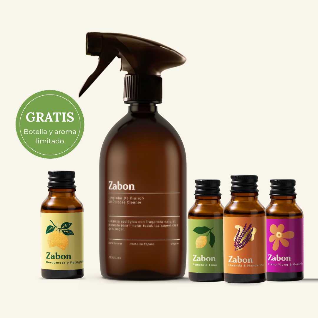 Zabon: limpieza ecologica, natural, sin químicos y fácil de usar.
